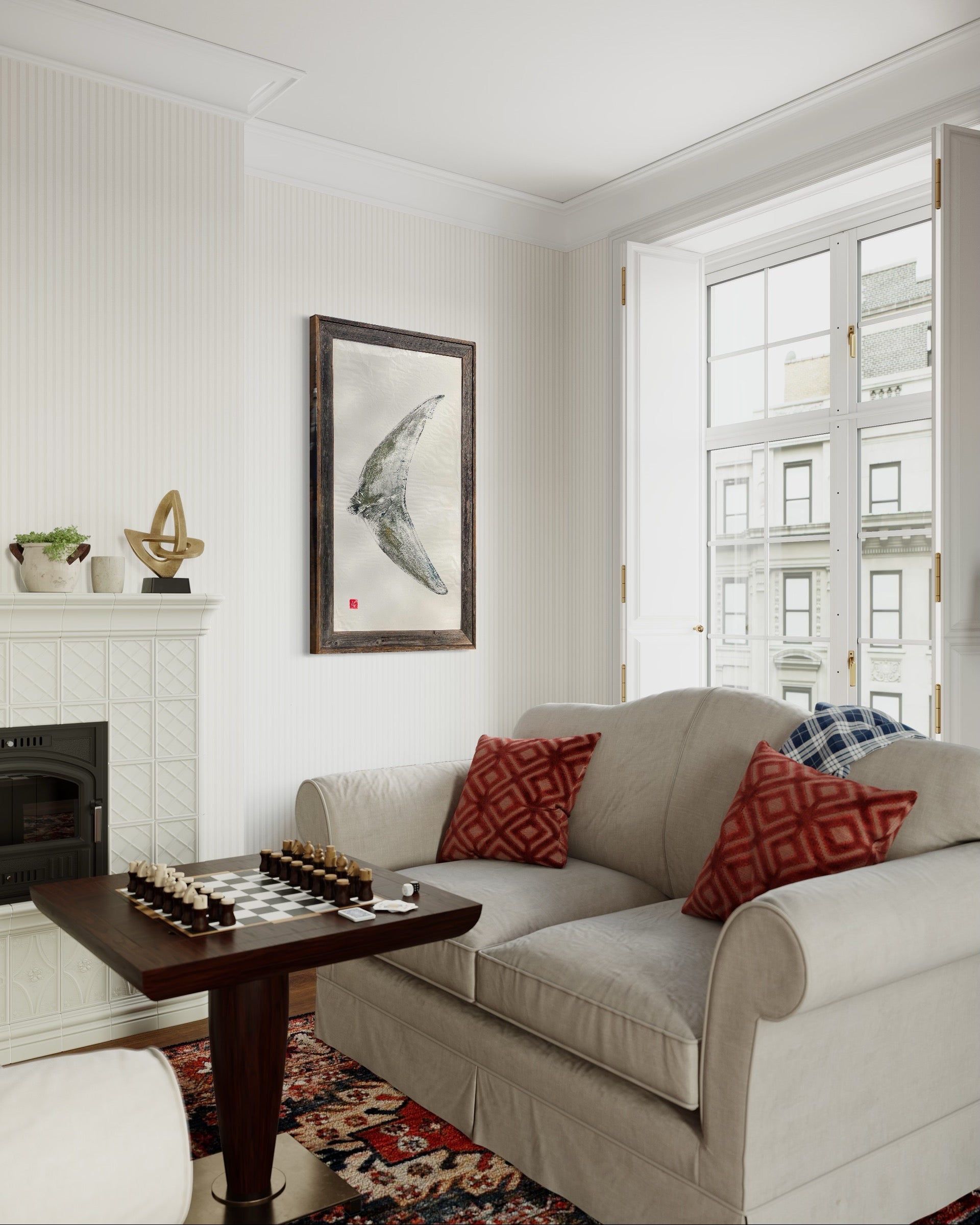 40 x 28 original tuna tail – fishedimpressions