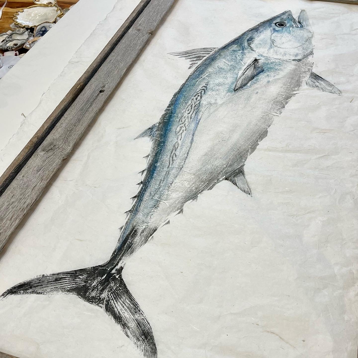 Original Gyotaku Artwork – fishedimpressions